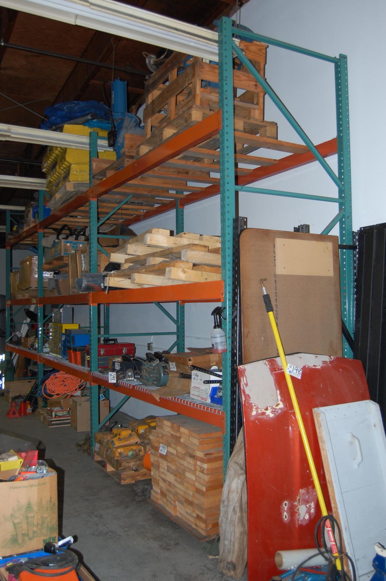 3 Sections 8' x 12' Tall Pallet Racking