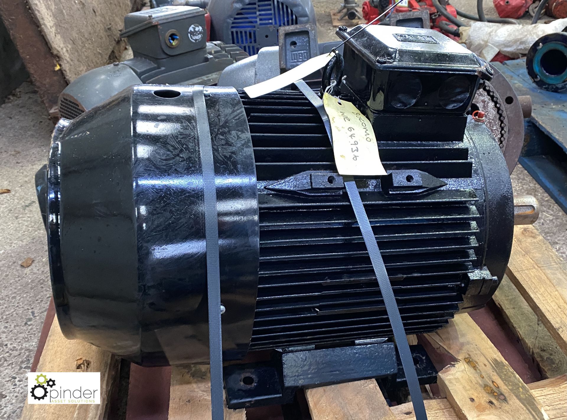 TEC 180M-2 Electric Motor, 22kw (please note this lot has a lift out ...