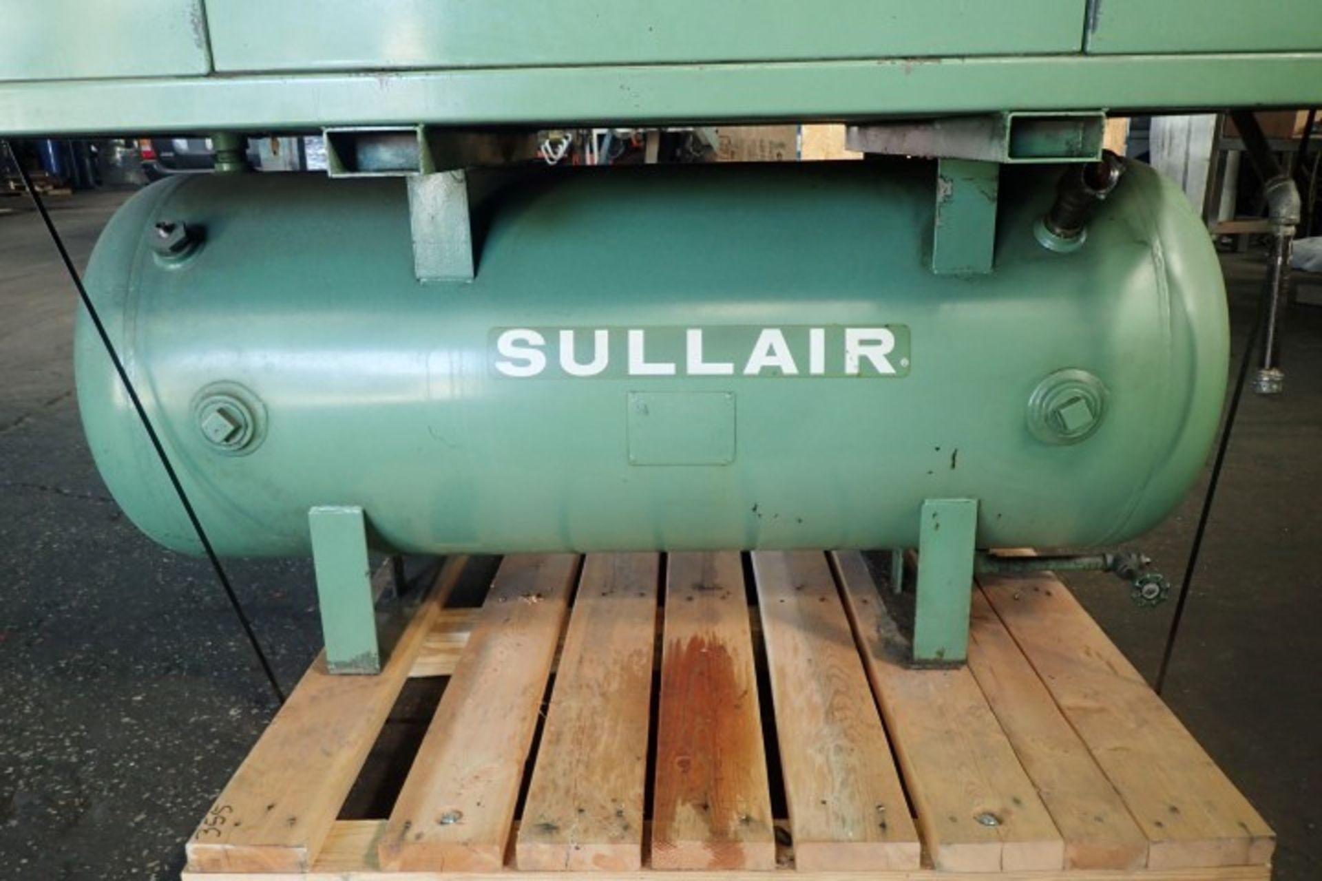 30 hp Sullair air compressor, model 10B-30, air-cooled, 115 psig output ...