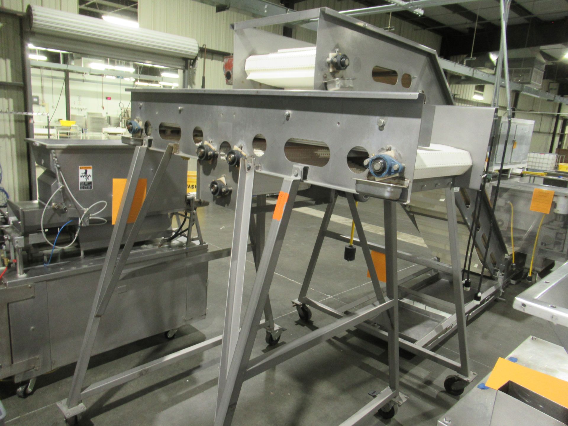 Trefenthoaler bi-directional conveyor, stainless frame, 6-1/2', 24 ...