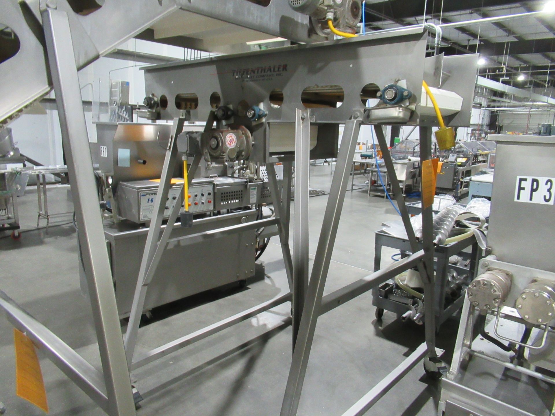 Trefenthoaler bi-directional conveyor, stainless frame, 6-1/2', 24 ...