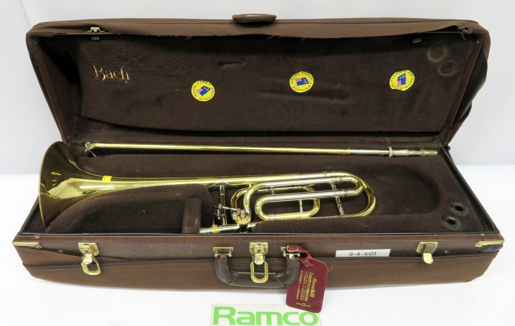 Vincent Bach Stradivarius 42 Tenor Trombone Complete With Case. Serial ...