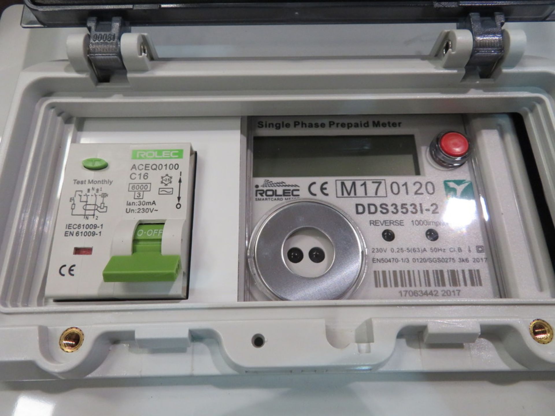 ROLEC M17 SINGLE PHASE PREPAID SMARTCARD METER