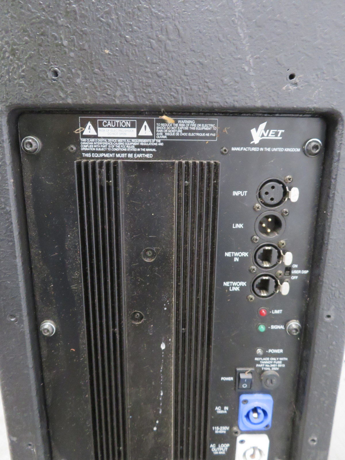 VNET VQ NET 60 Live Tannoy top speaker. Please note that this item is ...