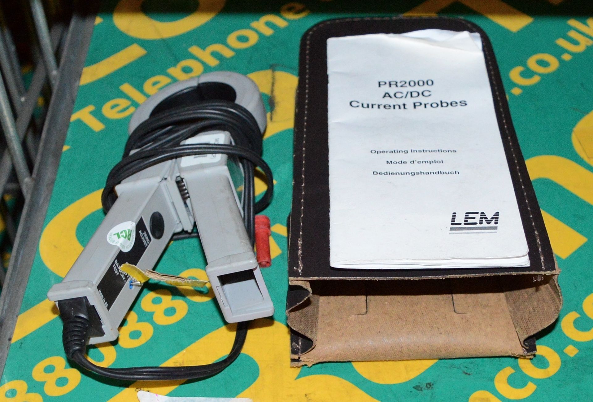 LEM Hemm PR2000 Current Probe Clamp
