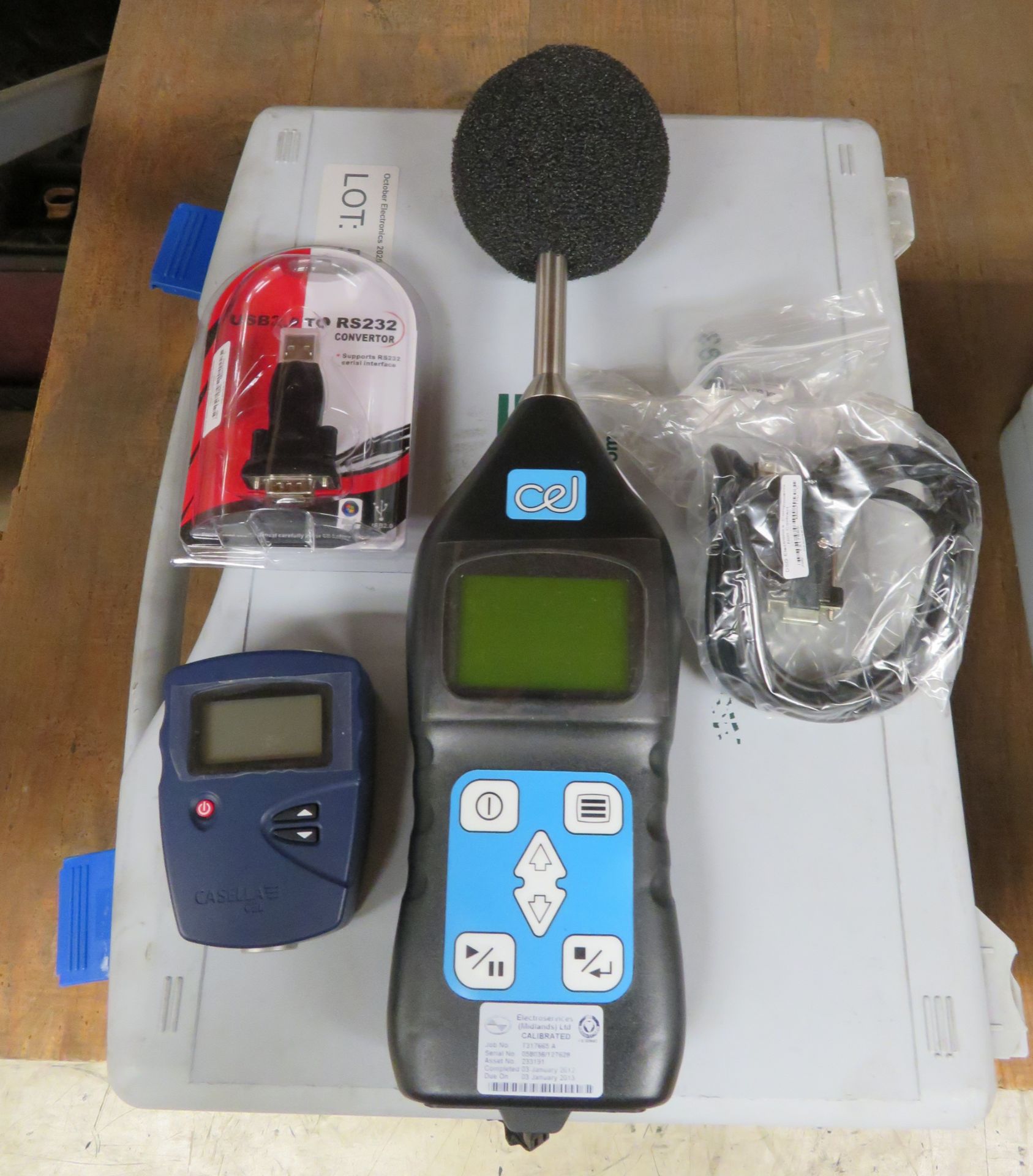 Casella Cel 110/1 & CEL 110/2 Acoustic Calibrators.