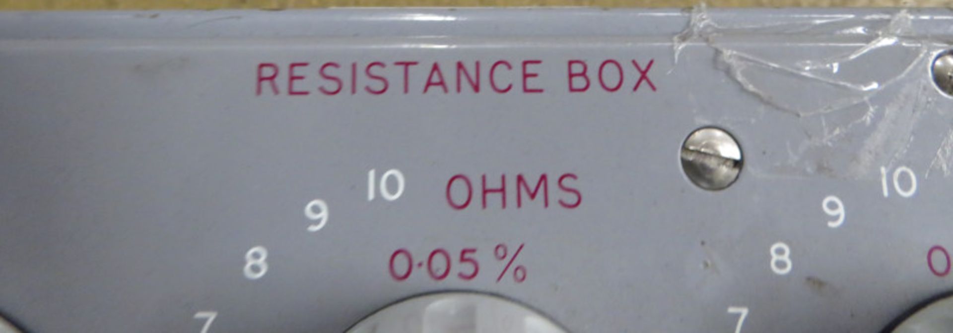 Cropico RBB5C Resistance Box