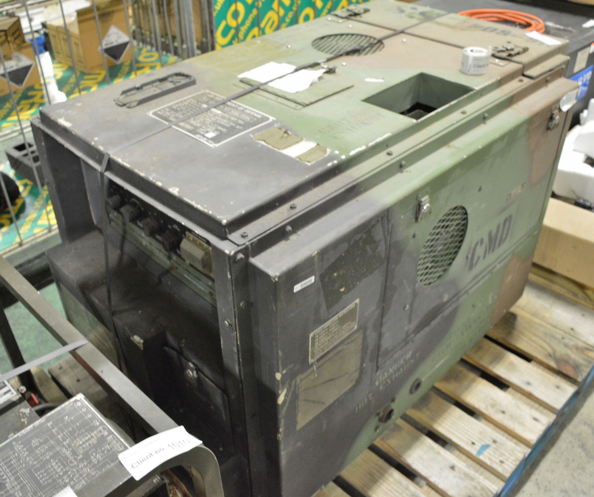 3kW generator set - diesel engine - MEP 701A - hours run 69