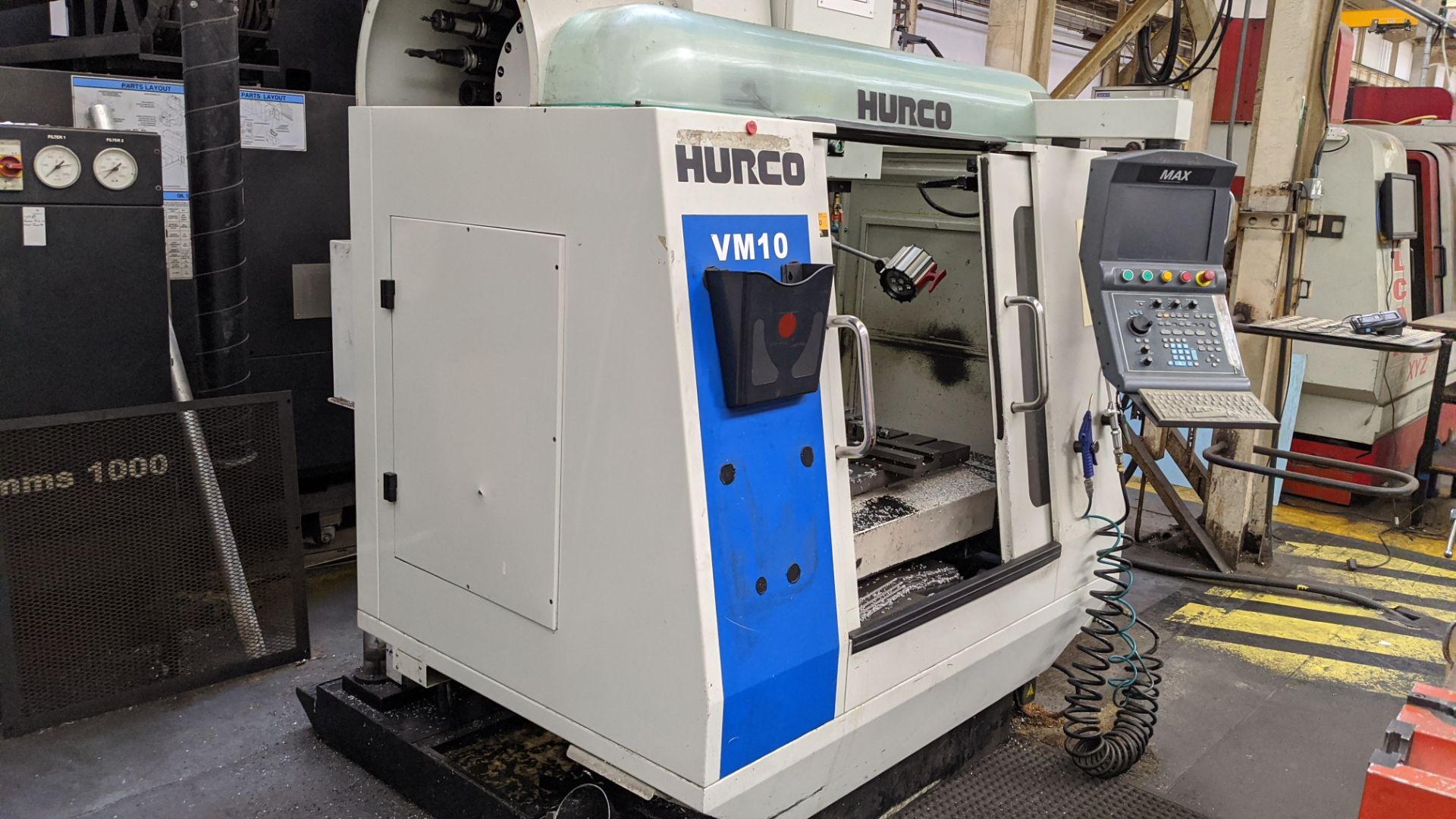 2011 Hurco VM10 CNC machining centre, serial no. H-V1E0576 ...