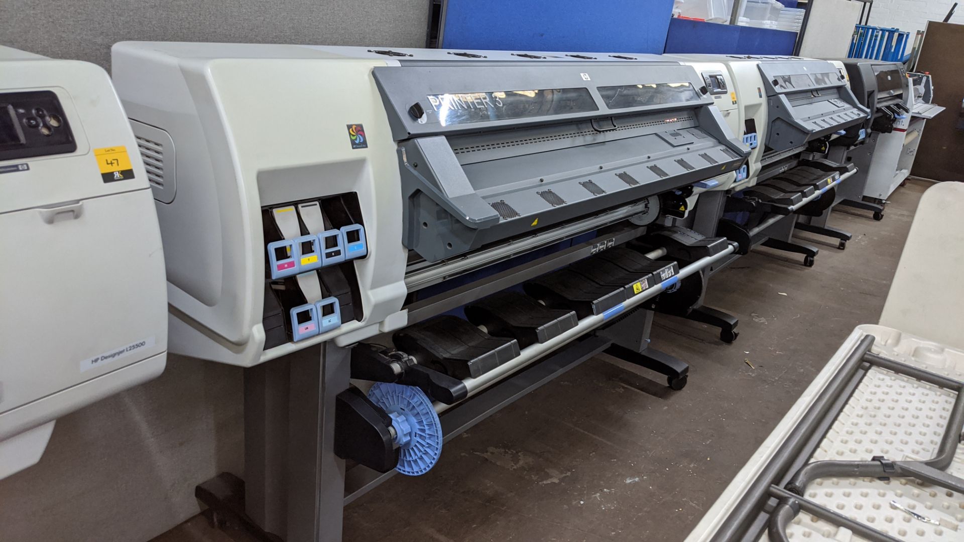 HP DesignJet L25500 wide format printer, serial no. MY0482900B, product ...