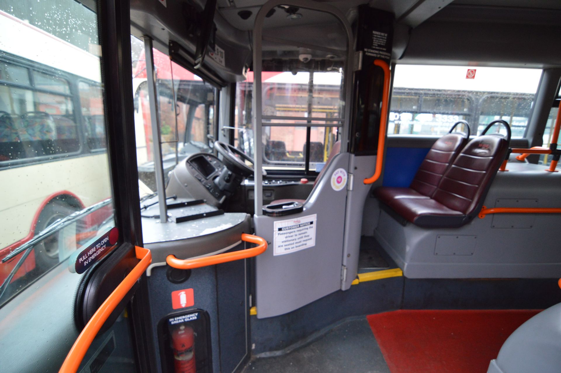 Scania OMNICITY SINGLE DECK BUS, registration no. MIG 8166, date first ...