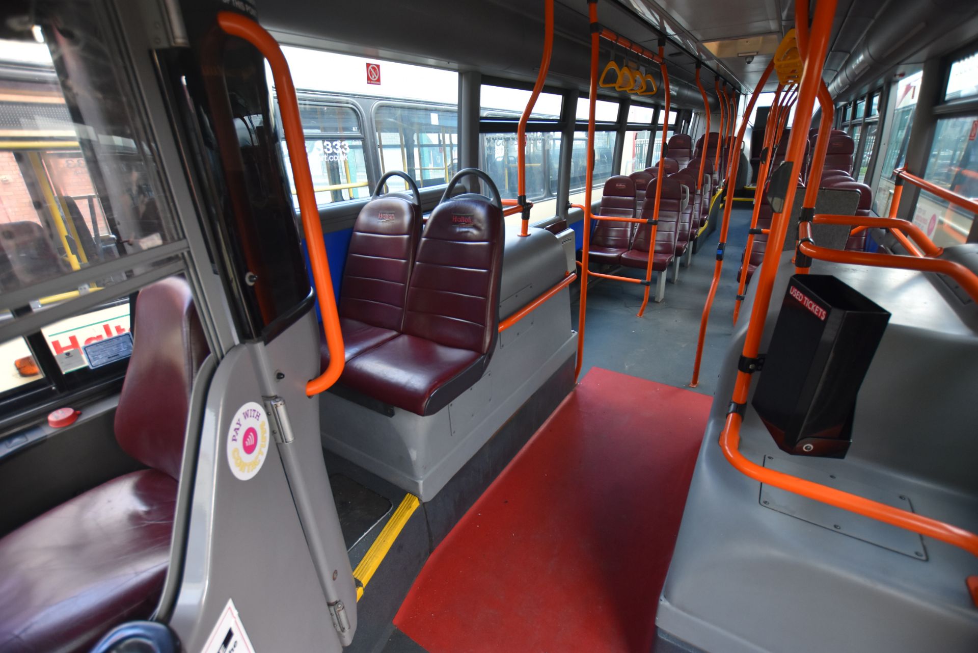 Scania OMNICITY SINGLE DECK BUS, registration no. MIG 8166, date first ...
