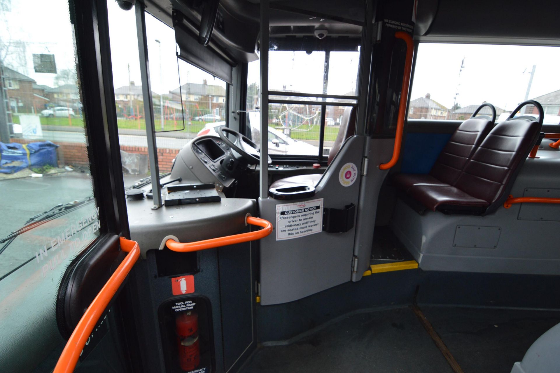 Scania OMNICITY SINGLE DECK BUS, registration no. MIG 8176, date first ...