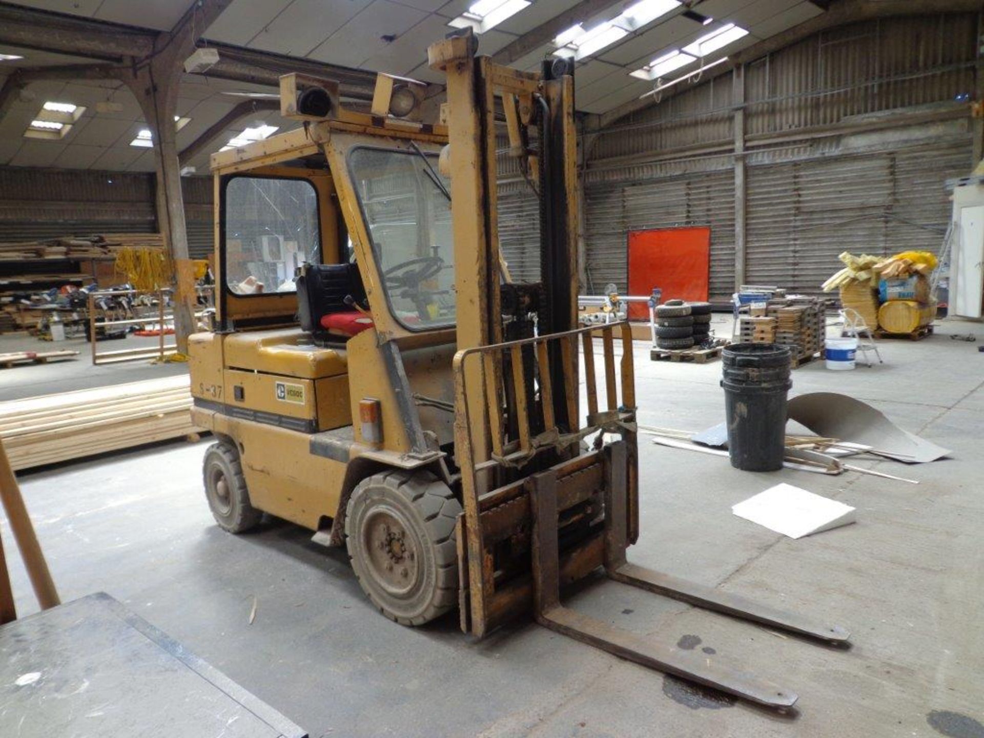 Caterpillar VC60C DIESEL FORKLIFT TRUCK, S/N 44y1448/4563, swl 3000KG ...