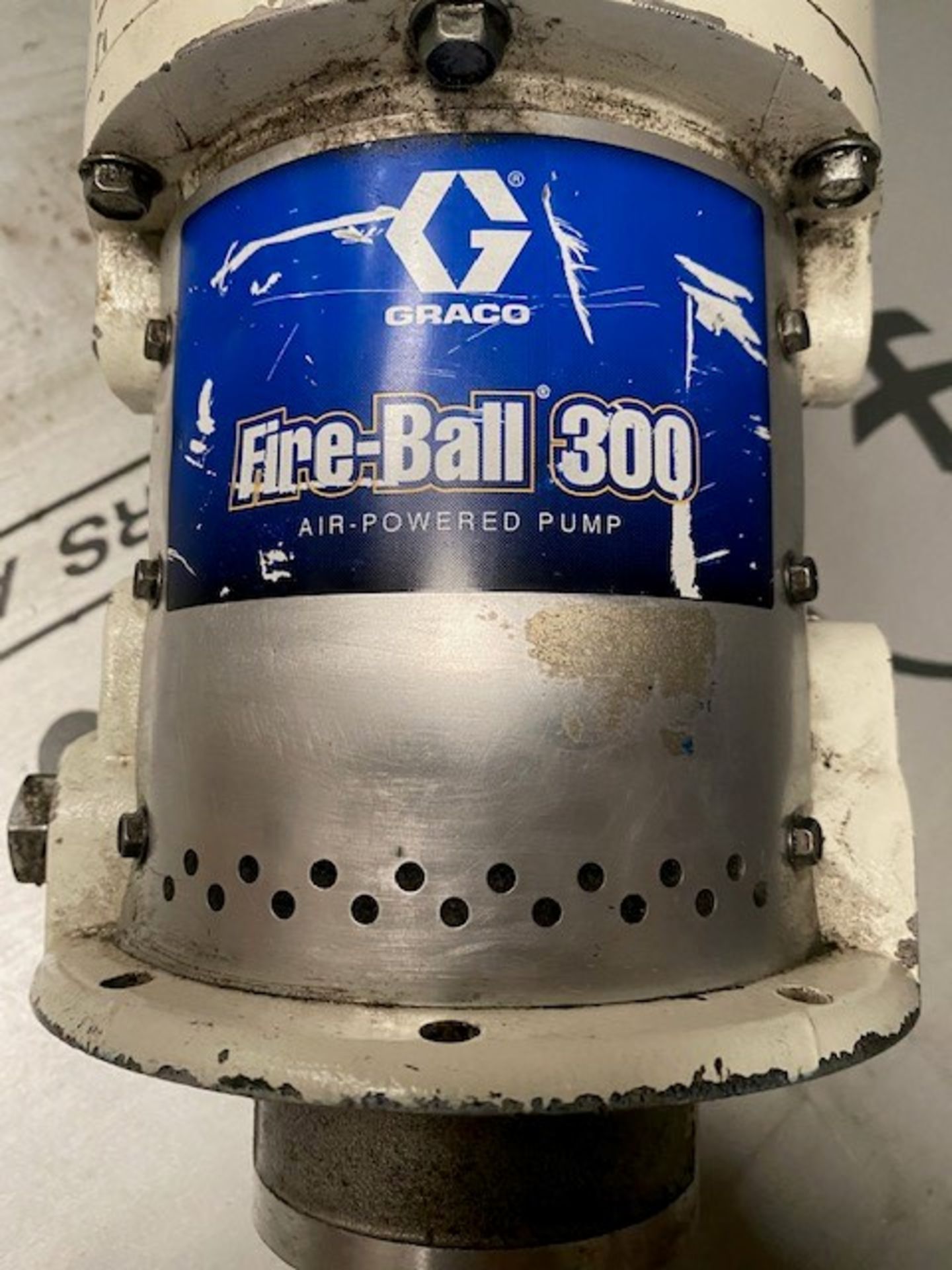 Graco Fireball 300 Air Powered Pump, loading free of charge - yes, lot ...