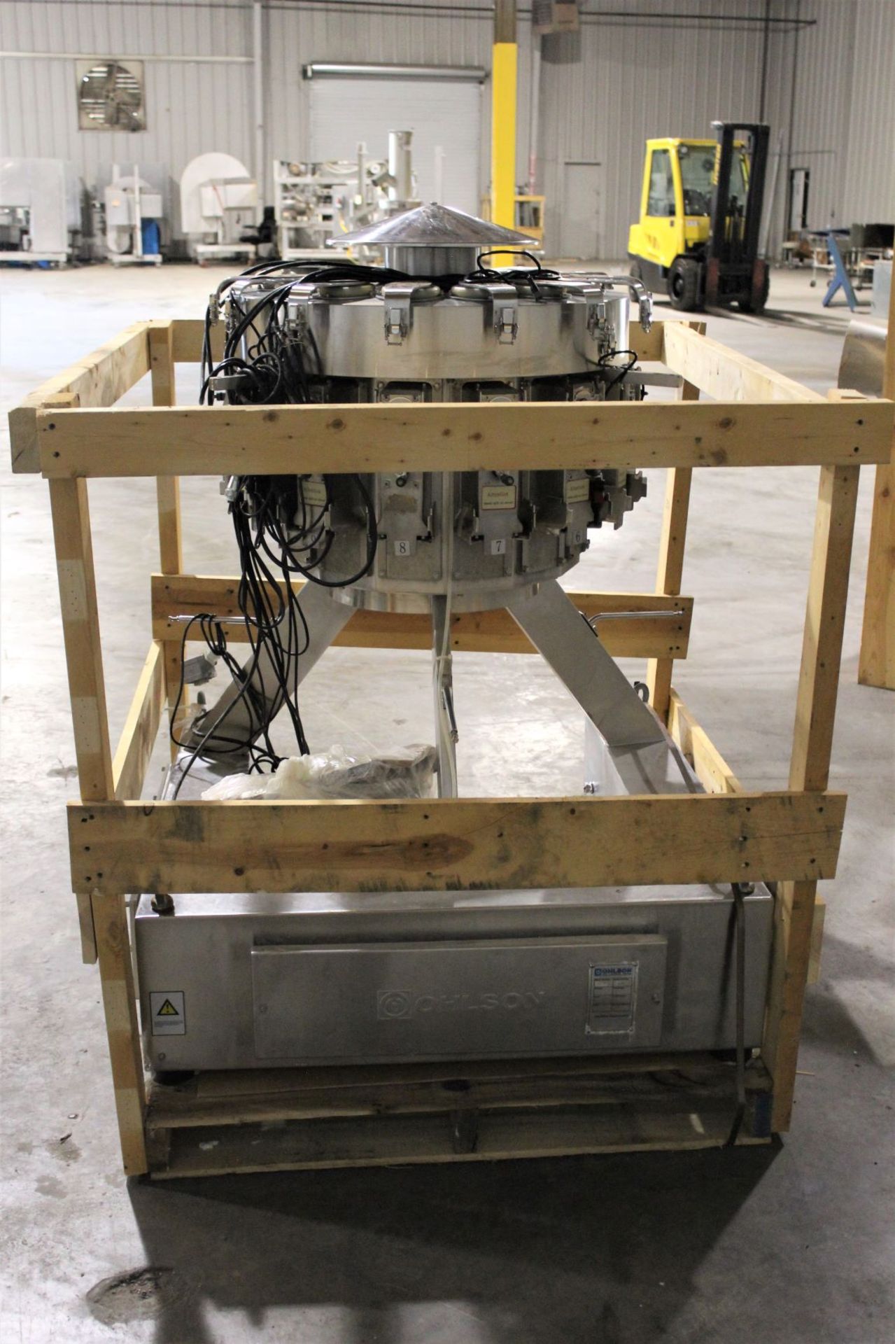 Ohlson Rotary Combination Weigh Scale - 14 Head, Model# 142B03XM ...
