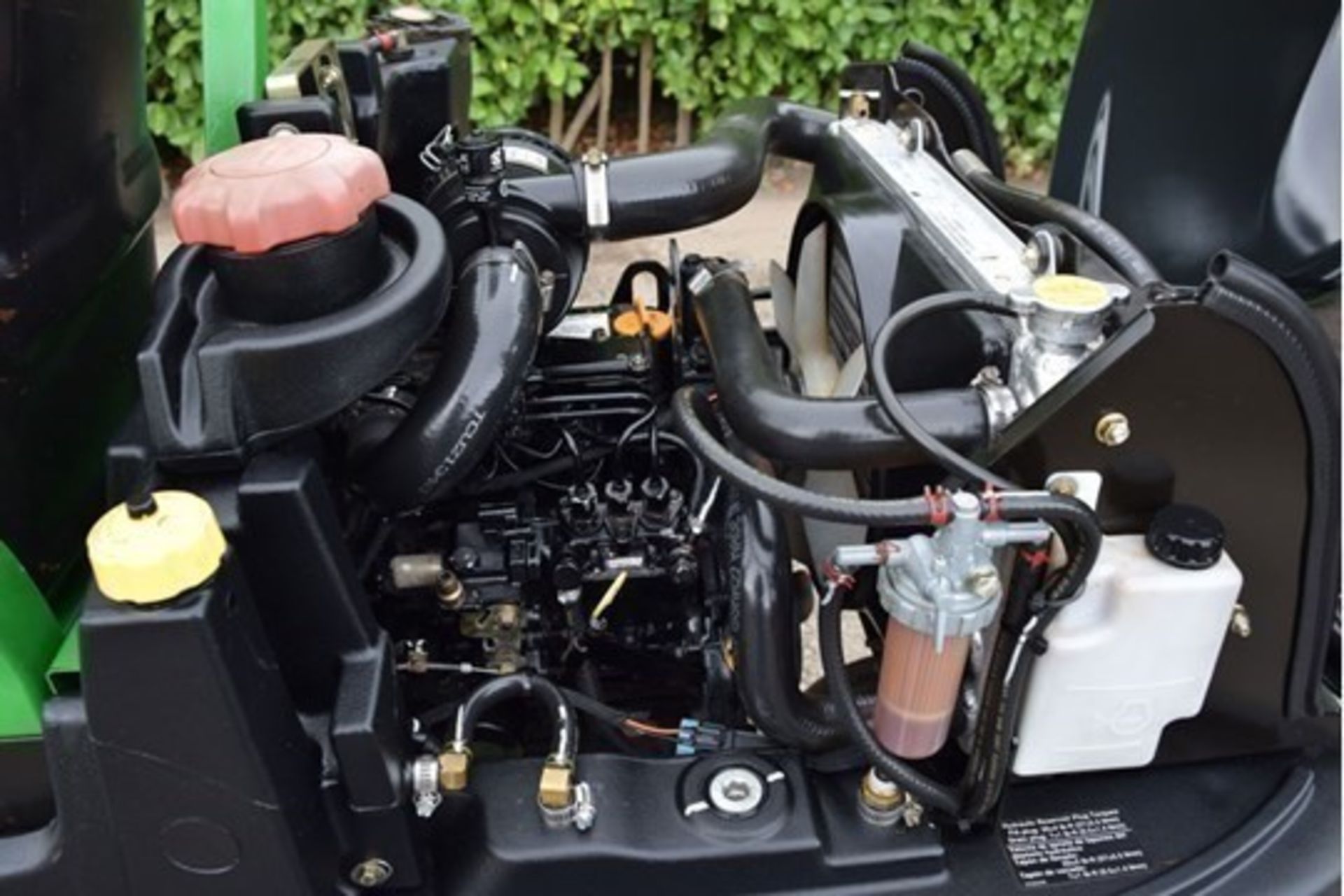 2007 John Deere 2500B Ride On Cylinder Greens Mower Year 2007 Hours ...