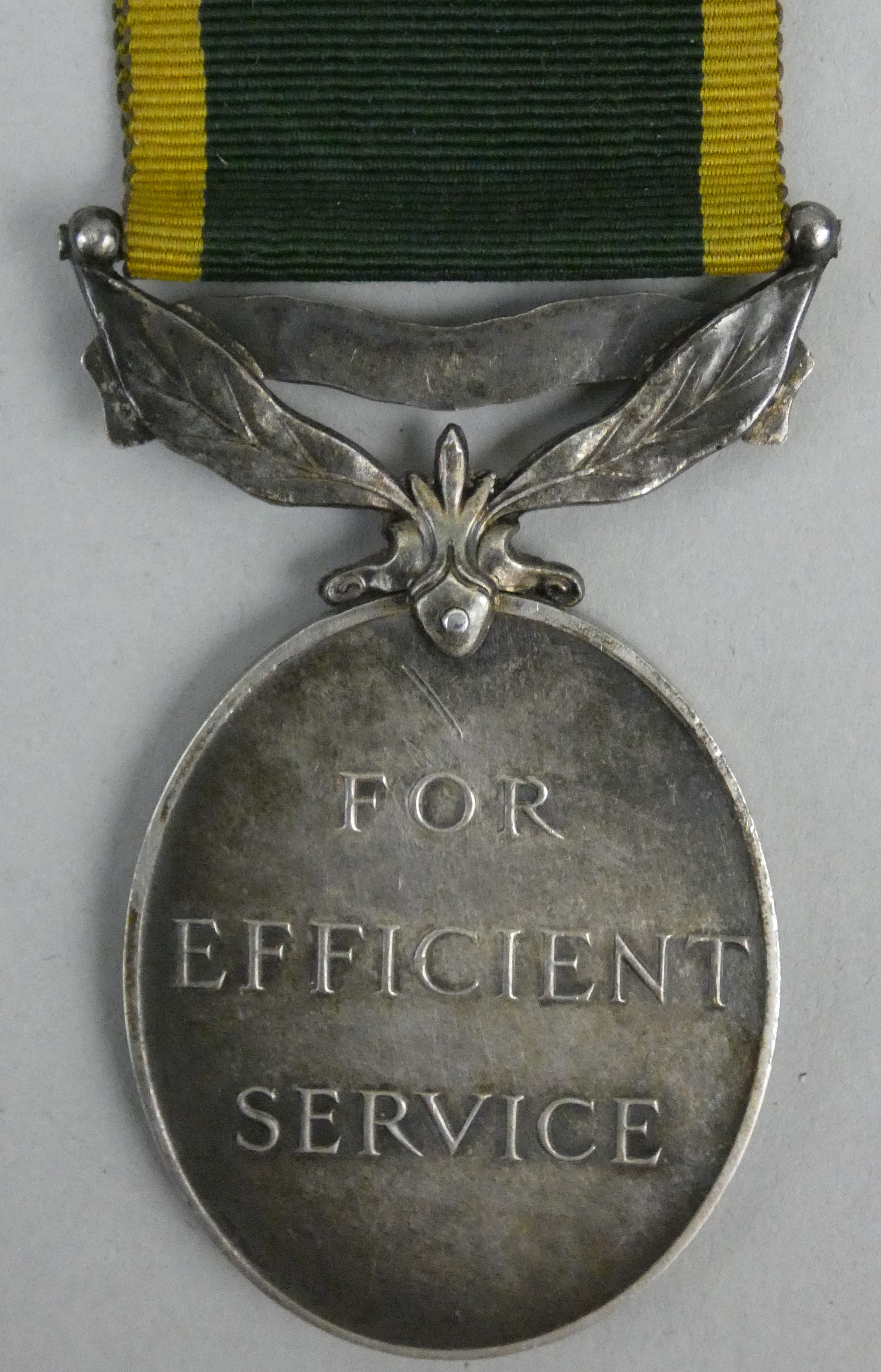 A George V Territorial for Efficient Service Medal, named to 753119 ...