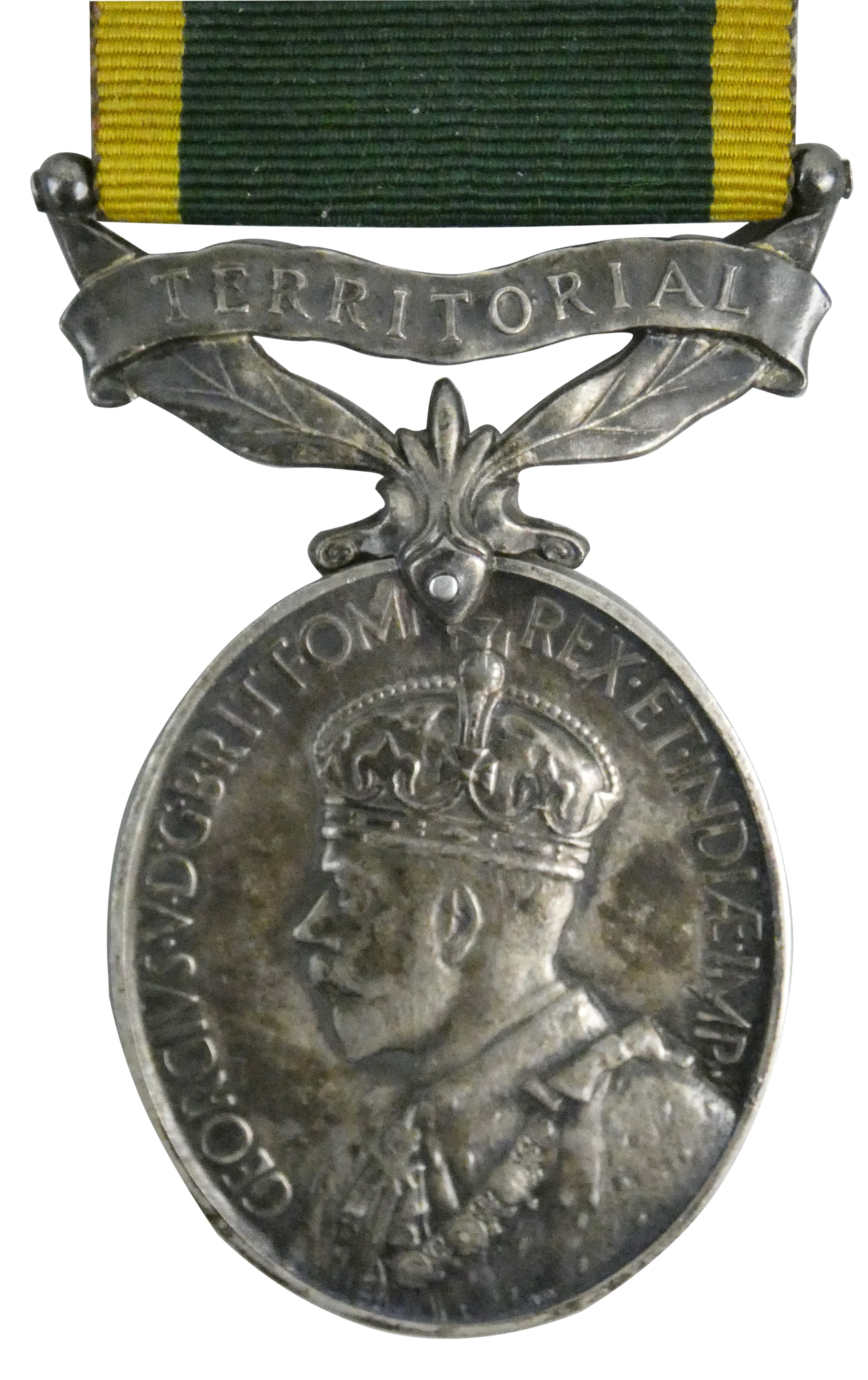 A George V Territorial for Efficient Service Medal, named to 753119 ...