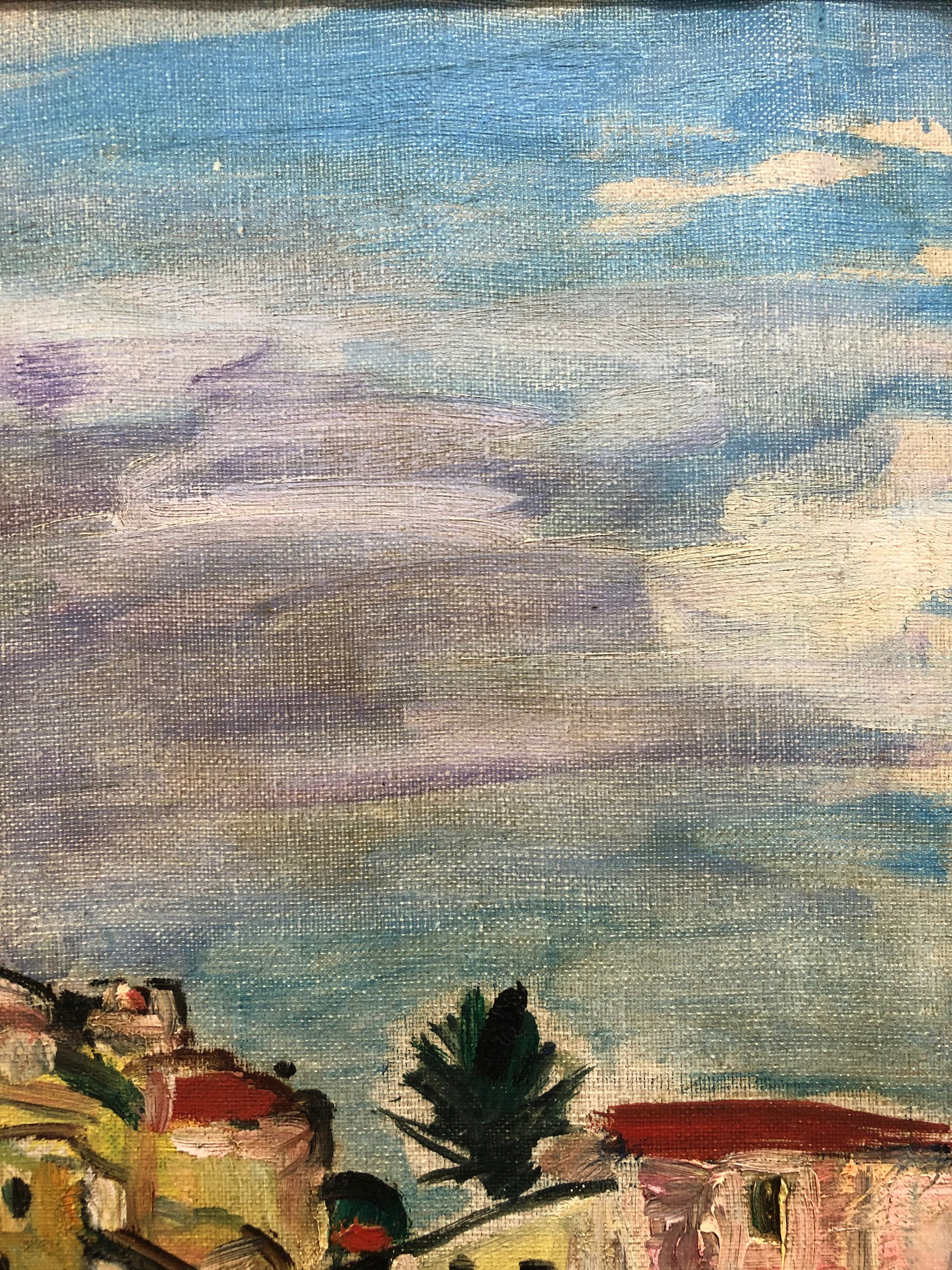 George Leslie Hunter (Scottish, 1877-1931), Villefranche, signed 'G L ...