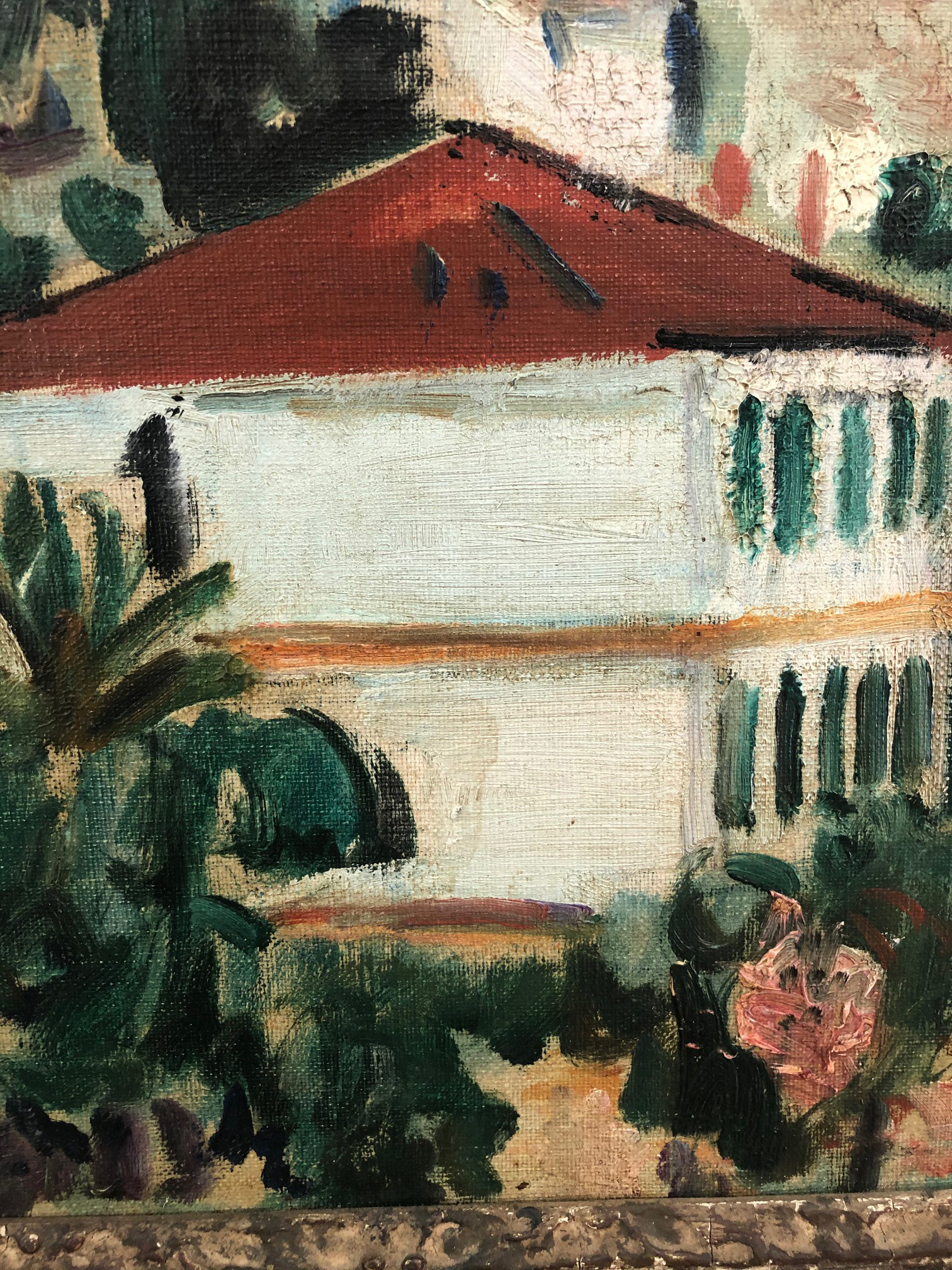 George Leslie Hunter (Scottish, 1877-1931), Villefranche, signed 'G L ...