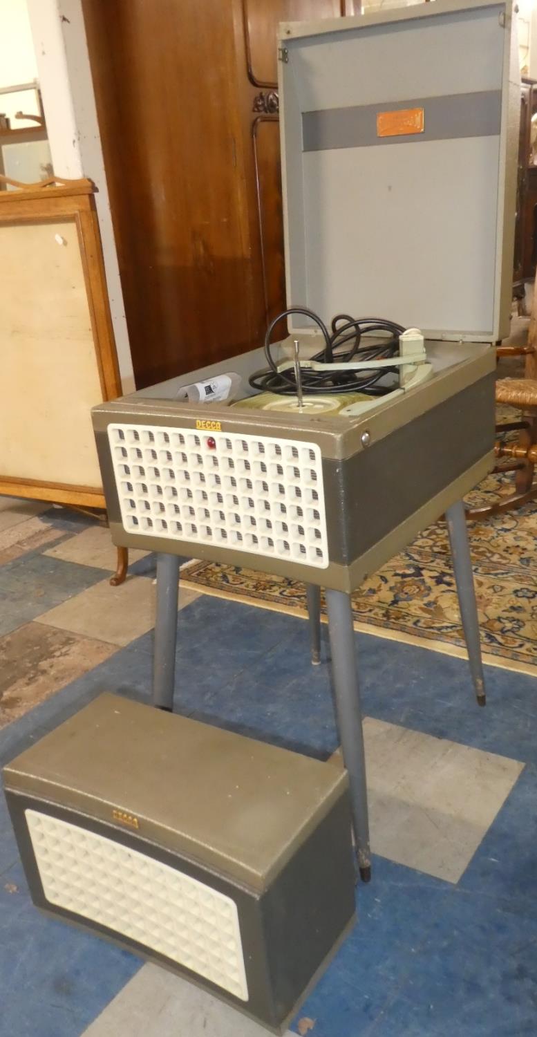 A Vintage Decca Stereogram with Monarch Record Deck