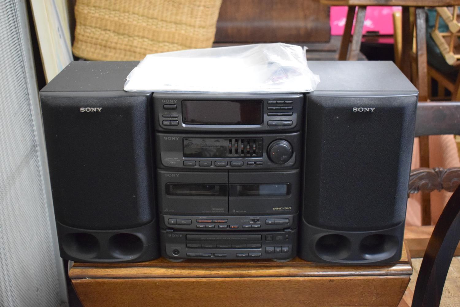 A Sony MHC-510 Music Centre