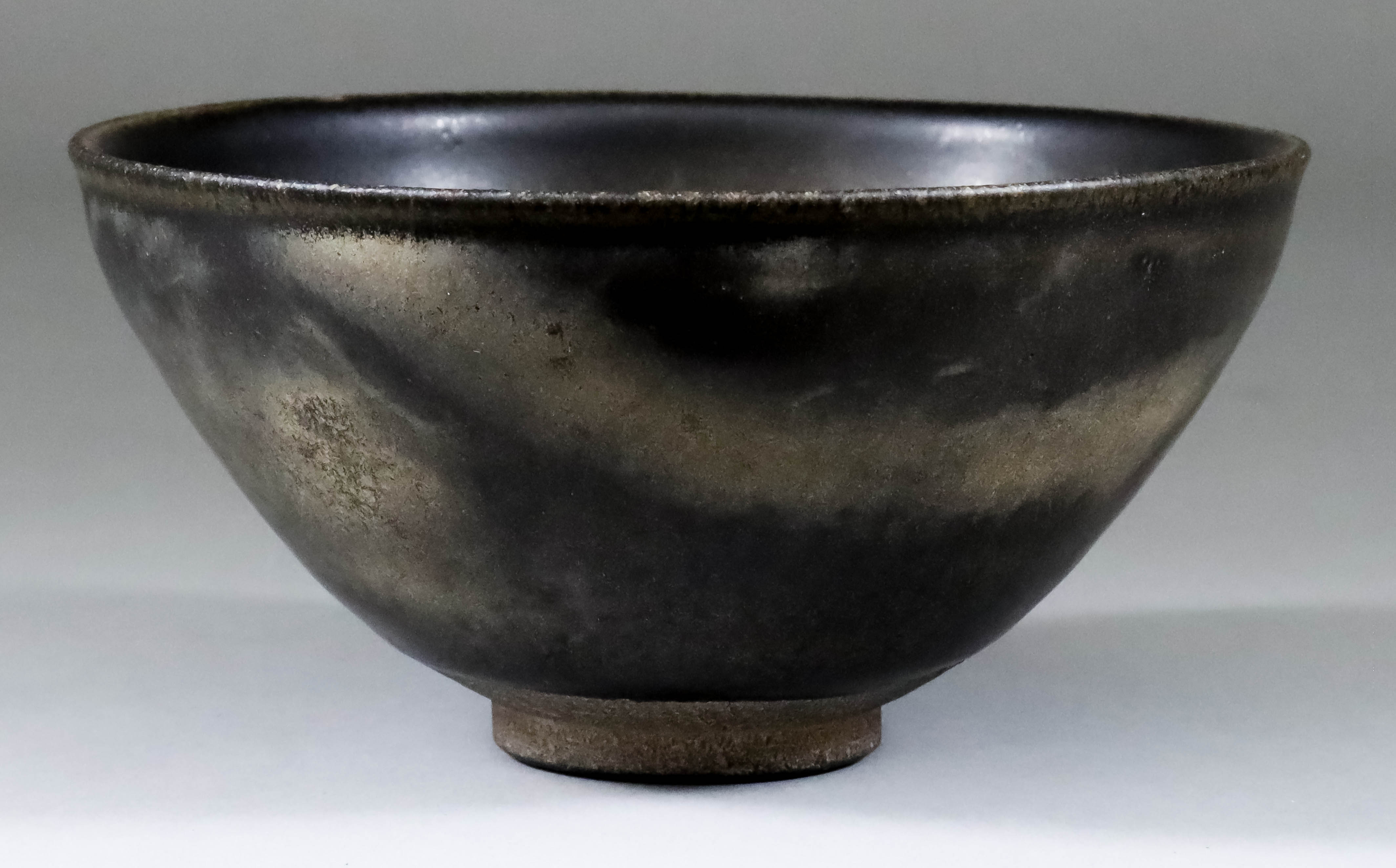 A Rare Chinese 'Jian' Ware Ash-glazed Tea Bowl, Northern Song Dynasty ...