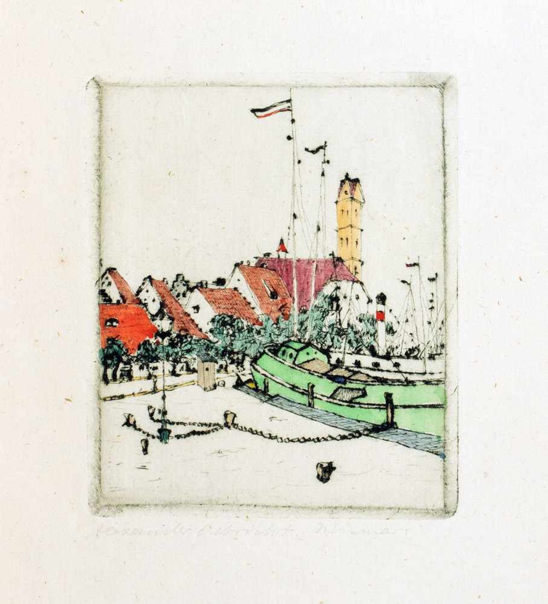 Alexander Olbricht. Dreissig Radierungen. Weimar, Reiher 1923. 30 ...