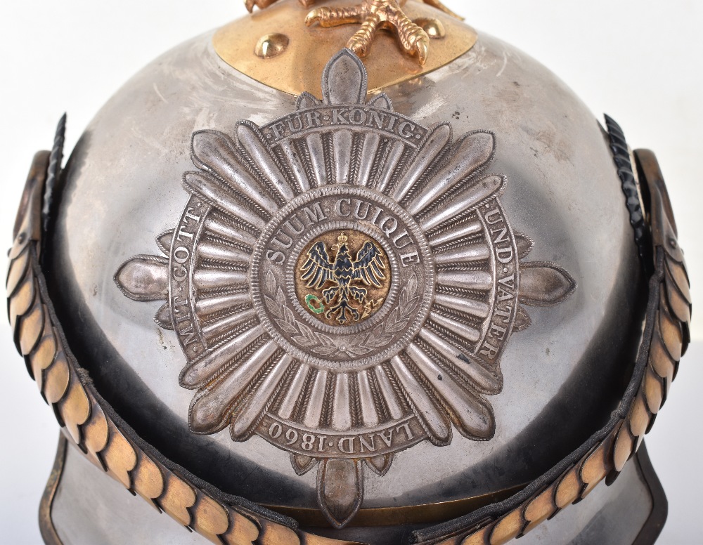 Rare Imperial German M1889 Parade Helmet of the Prussian ...