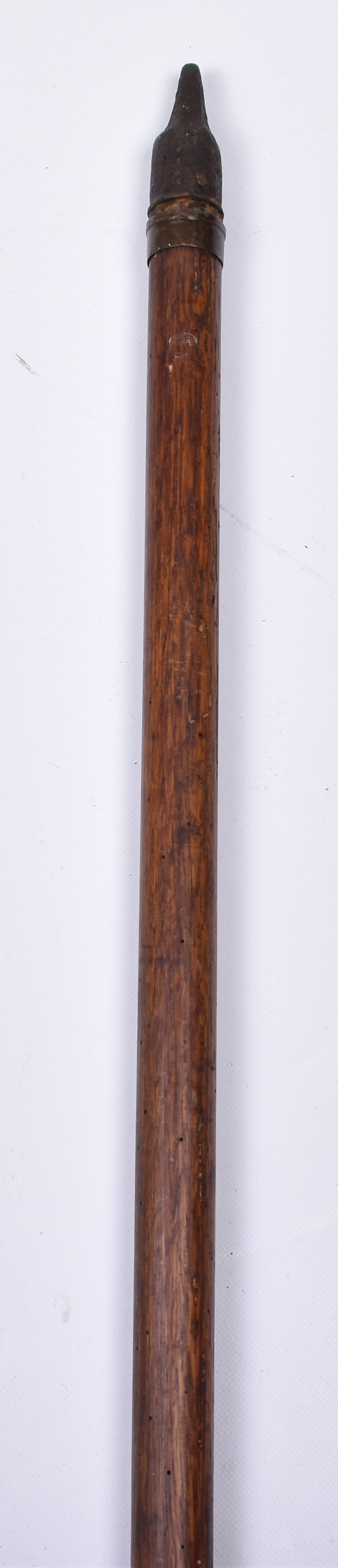 Japanese Polearm Yari, 19th century, triangular section blade 12cms ...