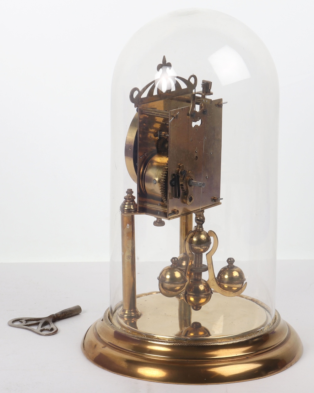 An early 20th century German anniversary clock, by Badische Uhrenfabrik ...