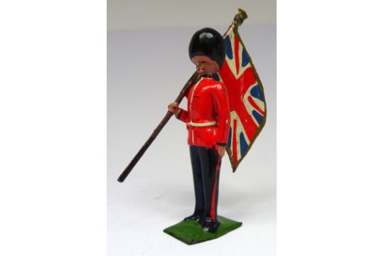 Britains RARE set 102 Grenadier Guards firing with Officer and Drummer ...