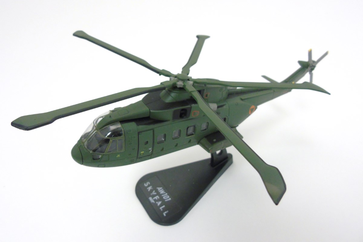 An Italeri 1:100 scale die cast model of the James Bond SkyFall ...