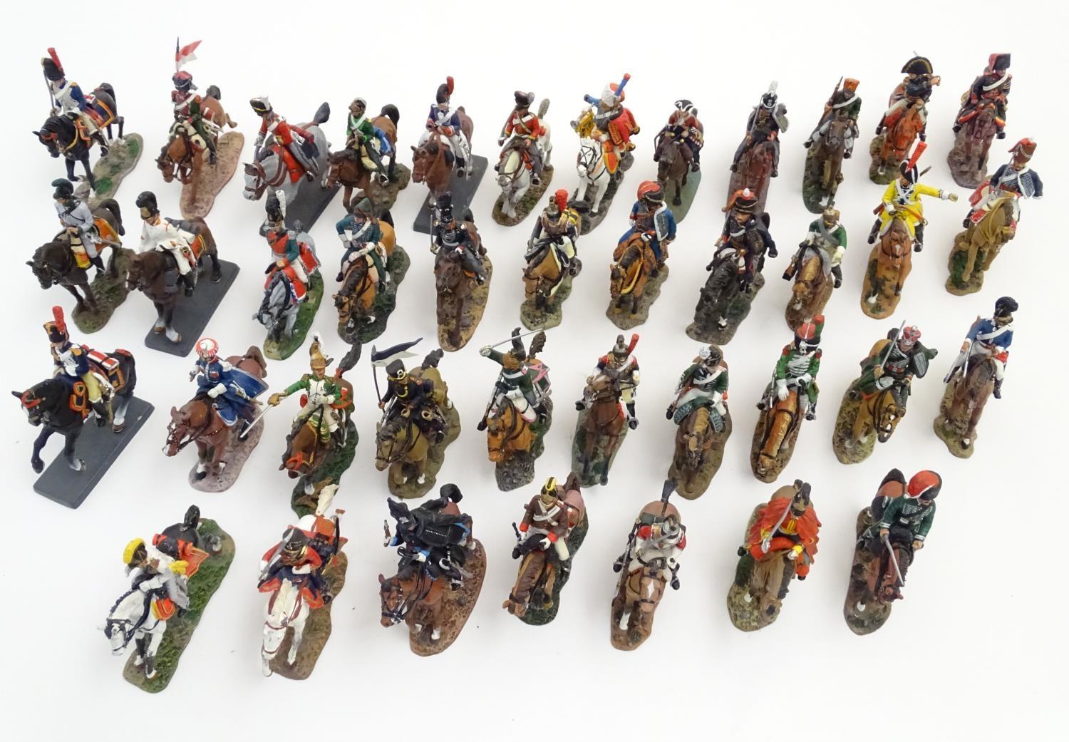 Toys: A quantity of Del Prado cast and hand painted lead soldiers on ...