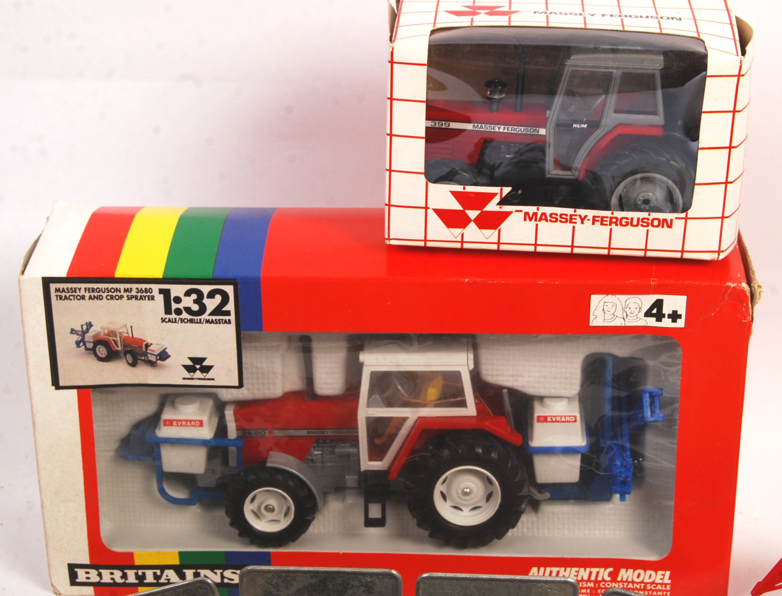 A collection of original Britains made Farm series diecast models and ...