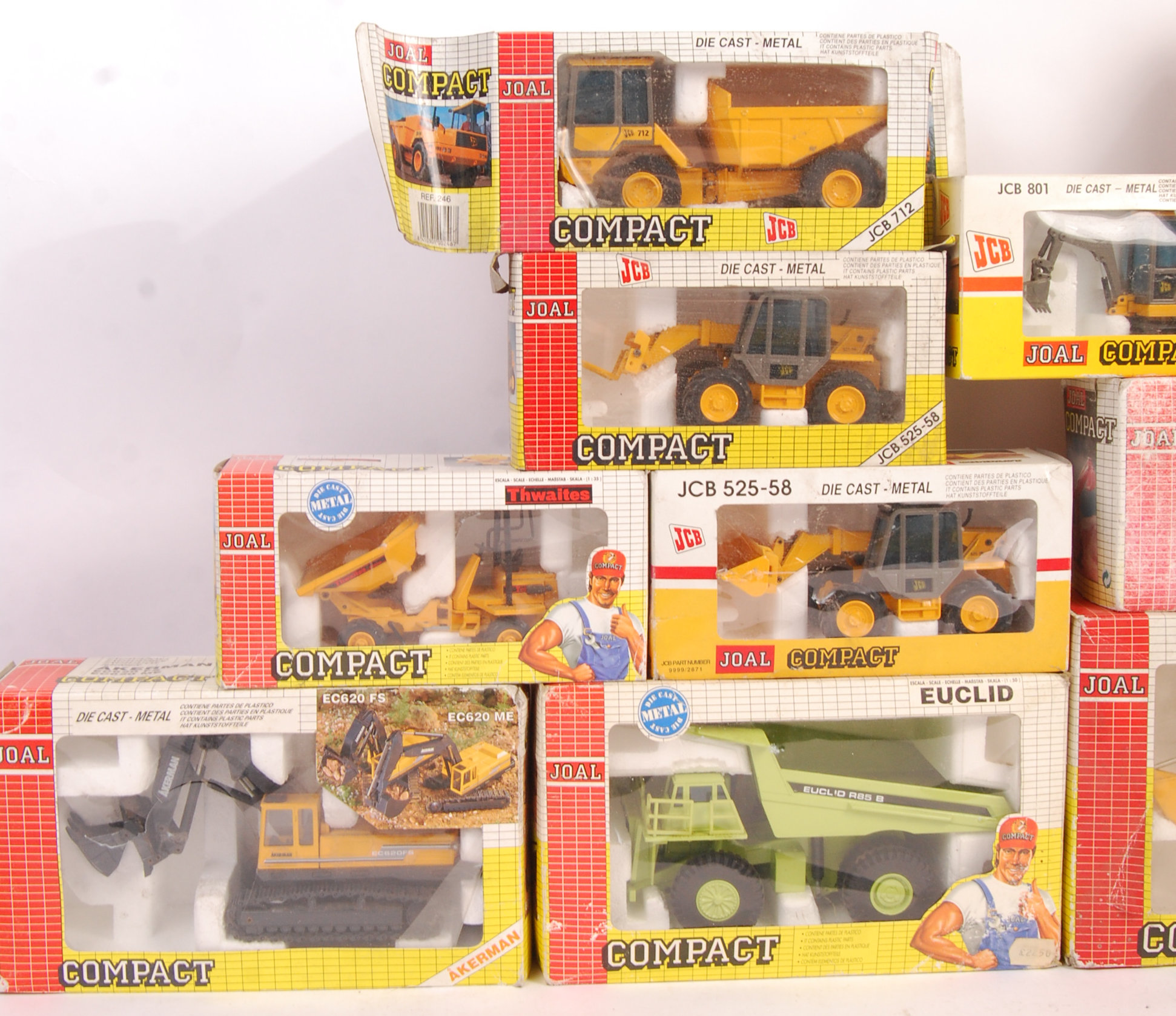 A collection of 11x assorted Joal Compact 1:35 and 1:50 scale diecast ...