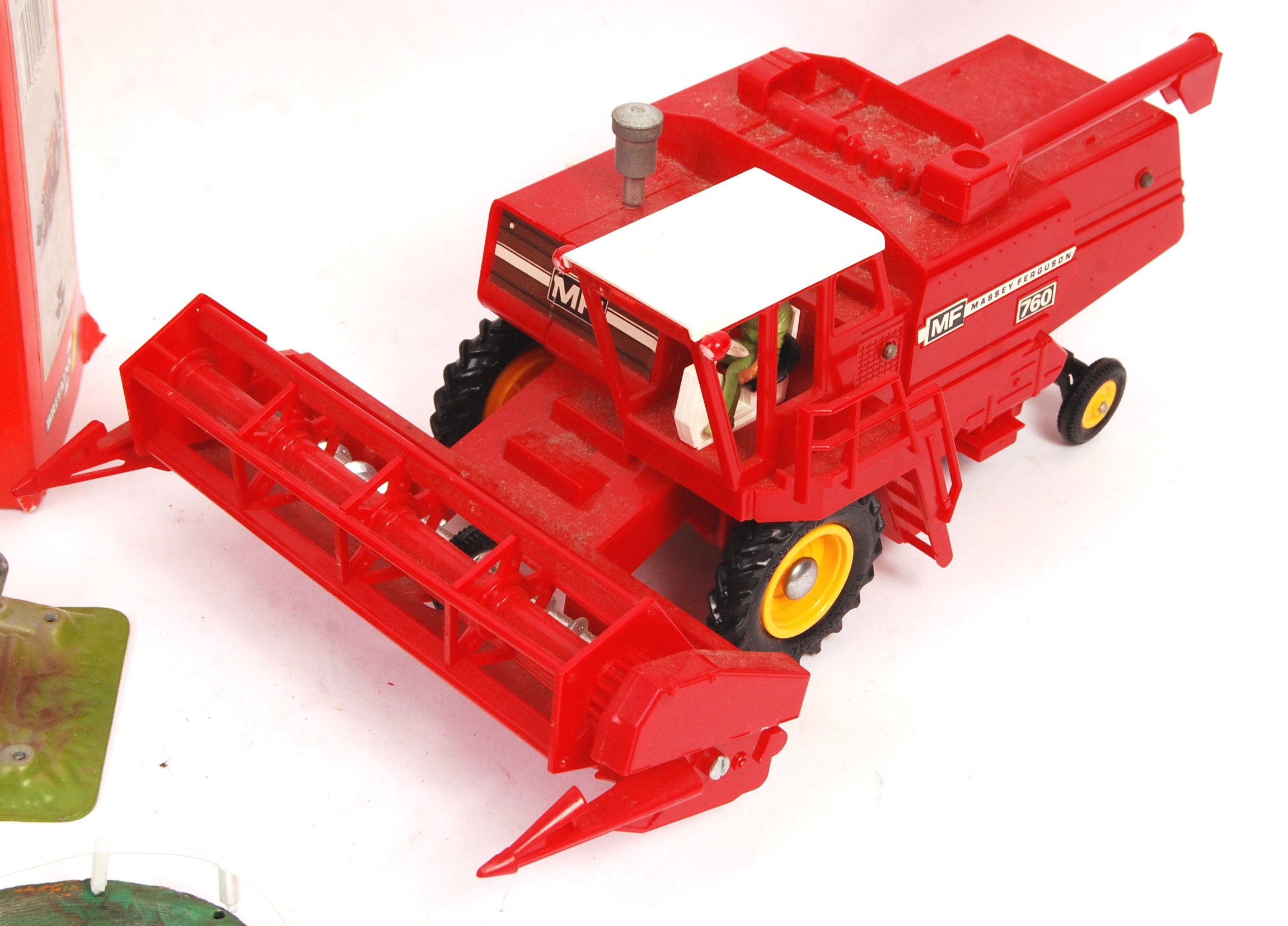 A collection of original Britains made Farm series diecast models and ...