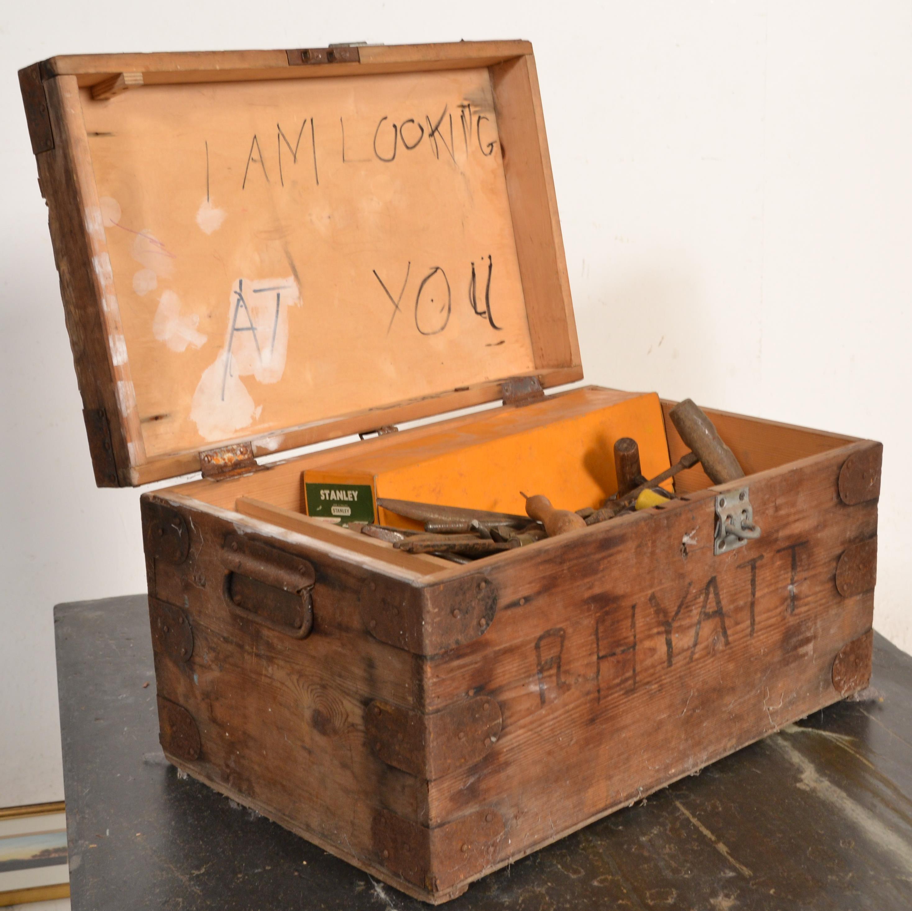 A collection of early 20th Century vintage woodworking and other tools ...