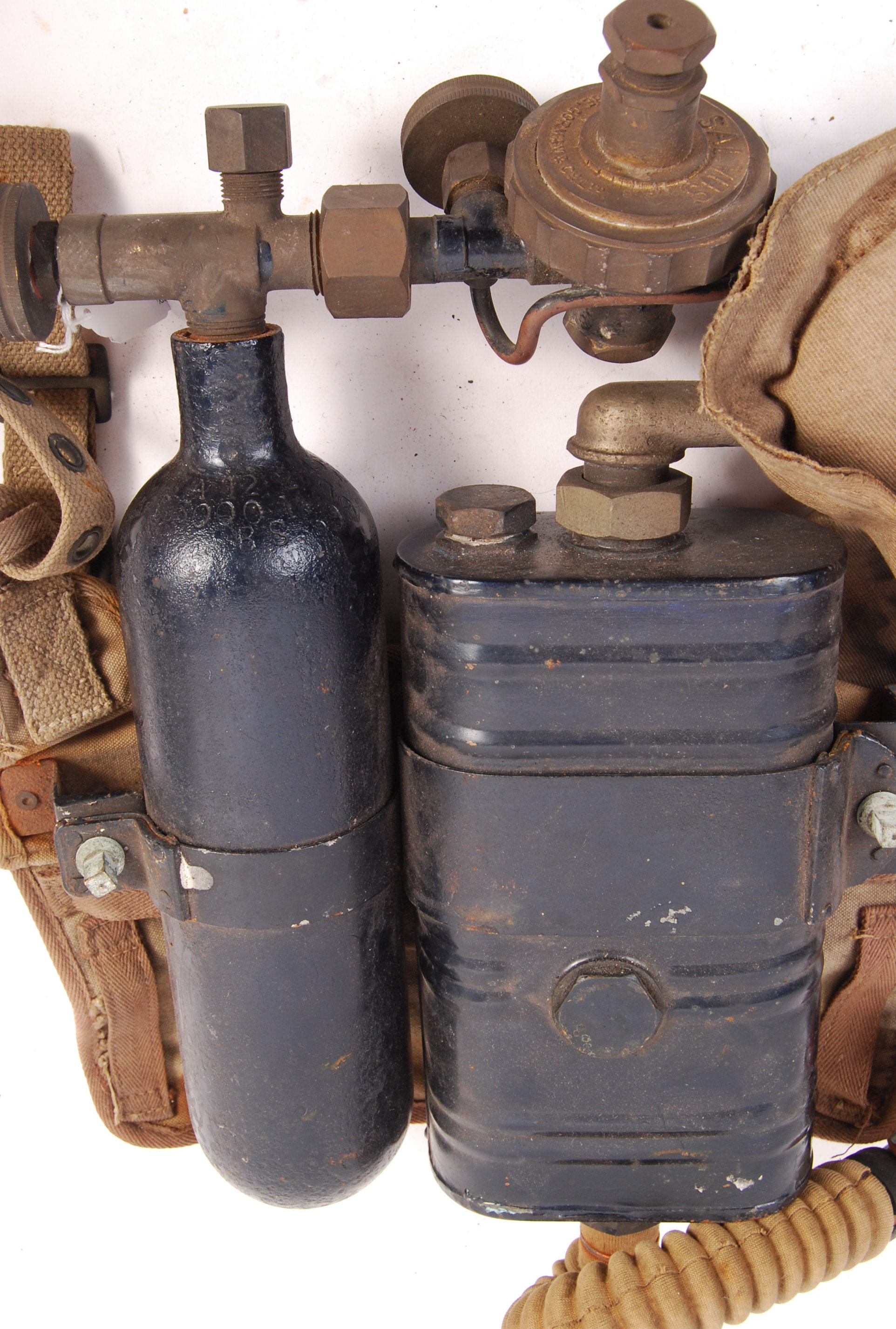 A rare and original WWII Second World War British Royal Navy ' Salvus ...