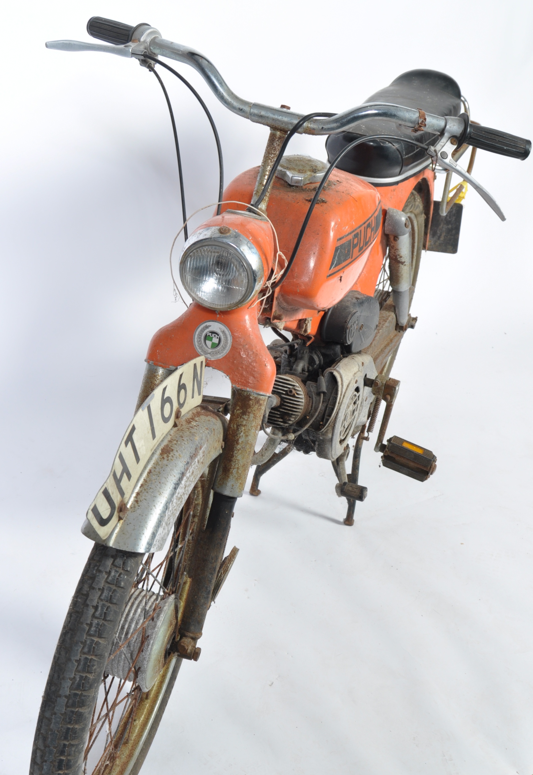 An original vintage 1970's Puch made M50 motorcycle / moped ...