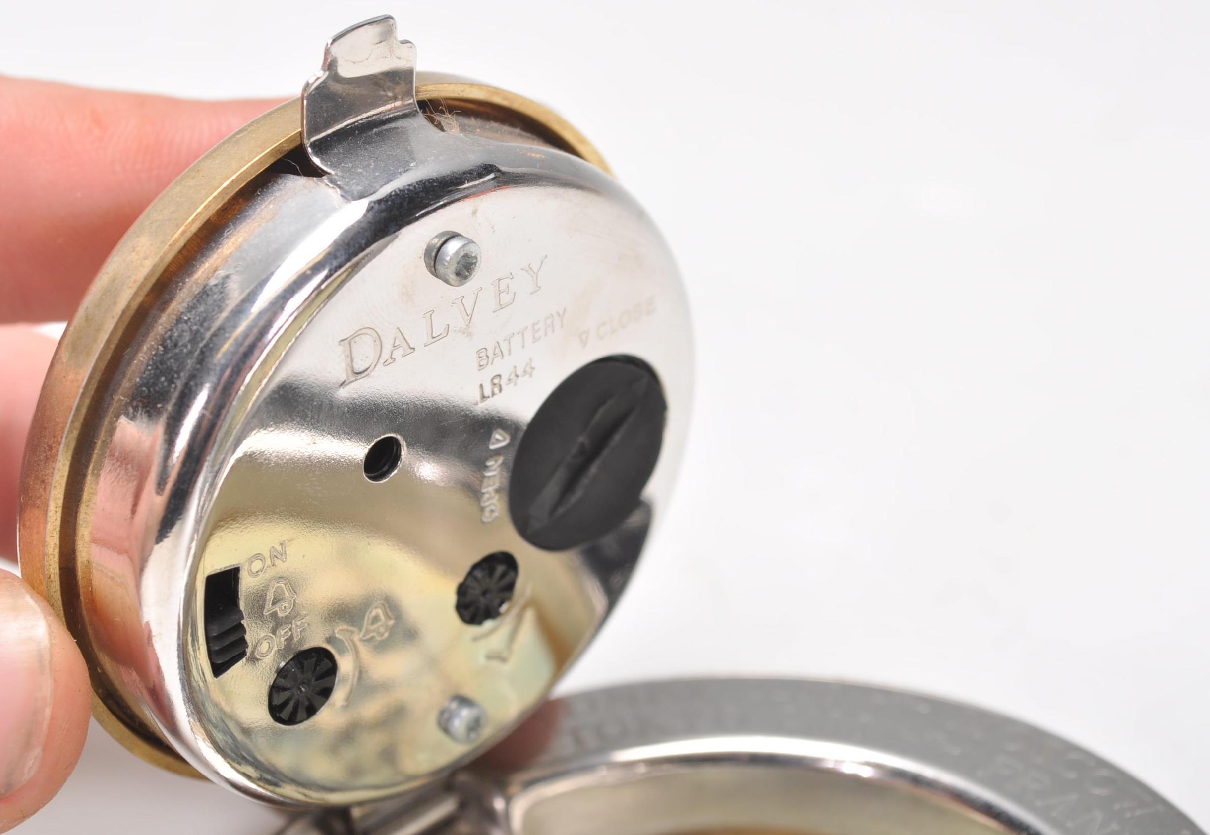 A vintage Grants of Dalvey Voyager clock modelled as a compass, in its ...