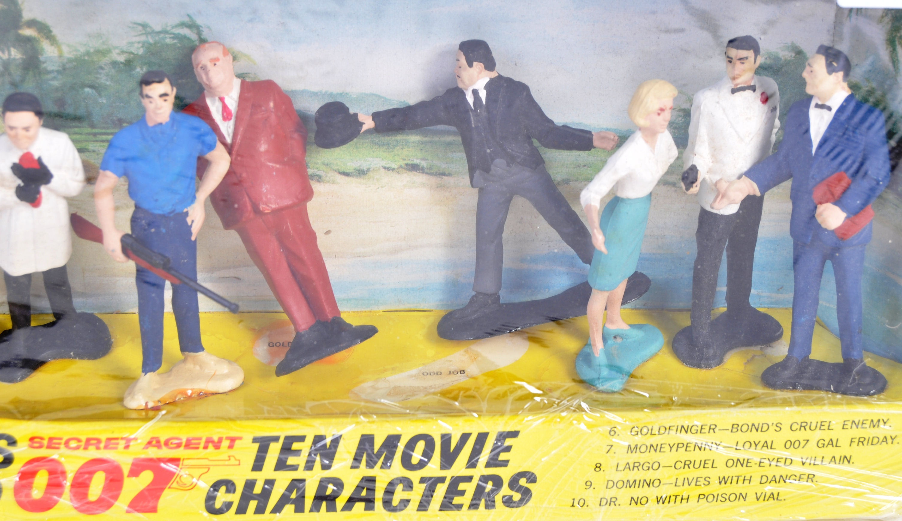 A rare original vintage 1960's (1965) Gilbert made ' James Bond 007 Ten ...