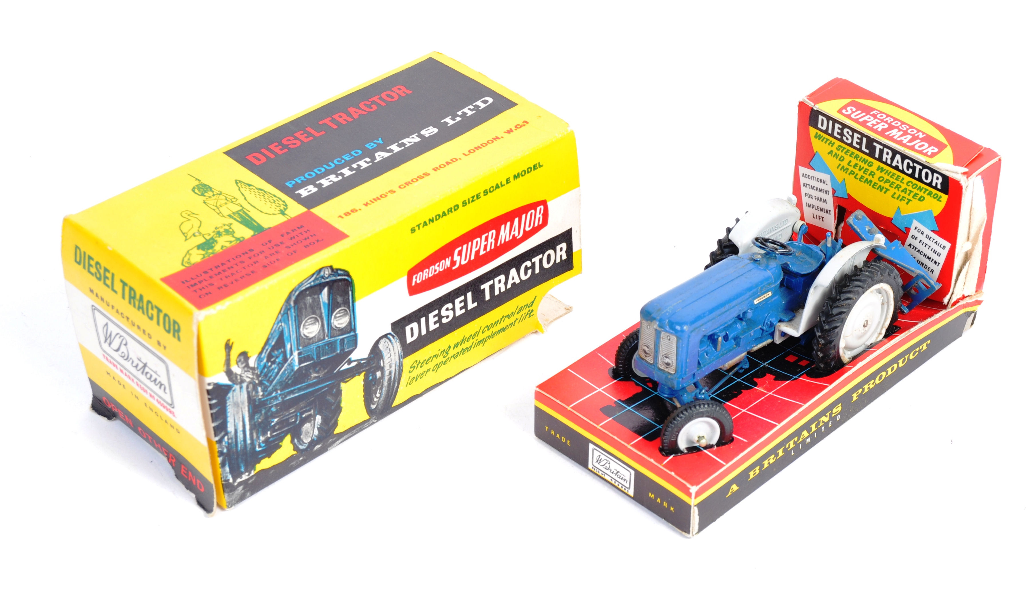 A rare original vintage Britains made diecast model Farm series model ...