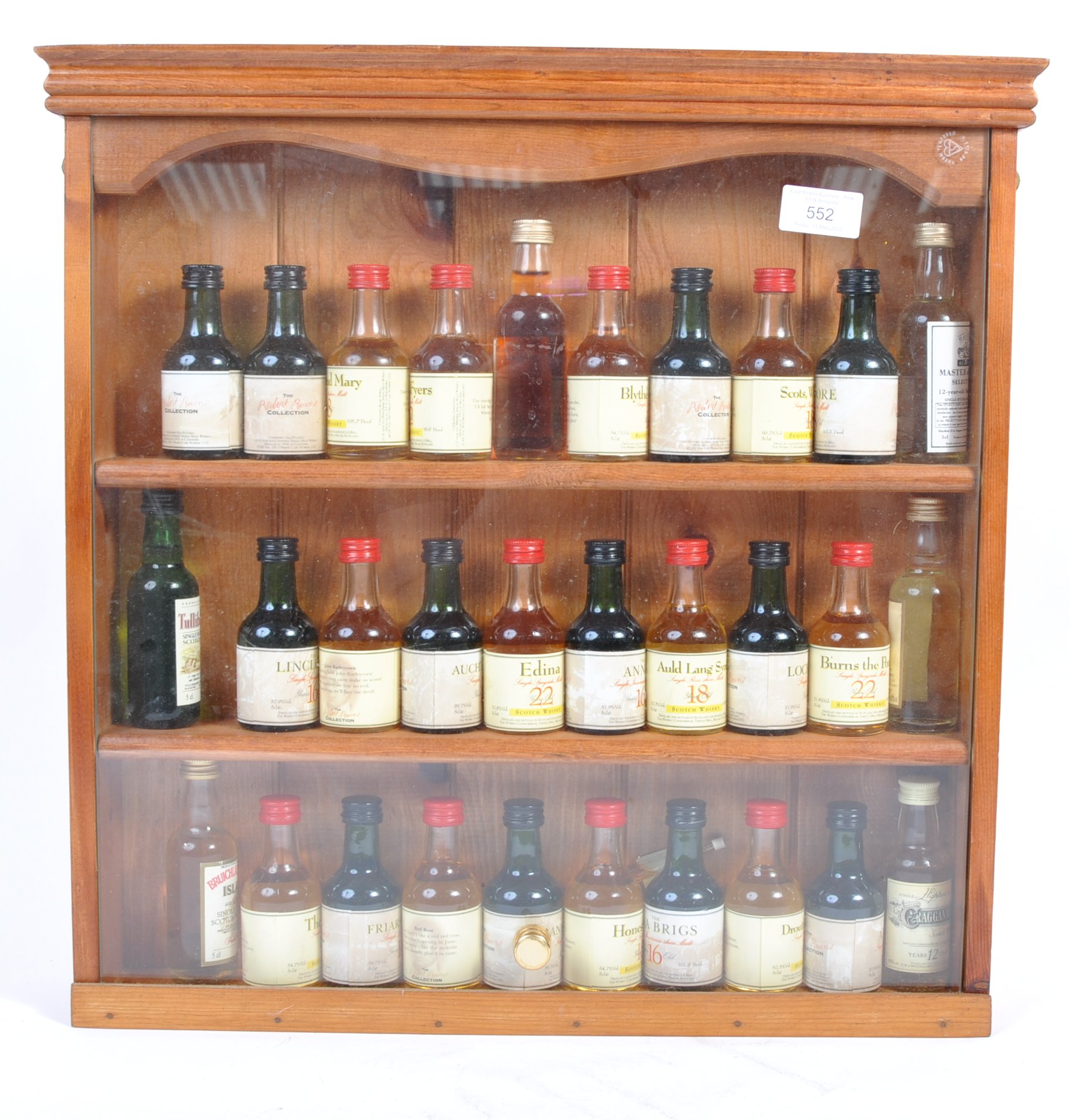 A collection of 30x assorted vintage Scotch Whisky Miniatures mostly ...