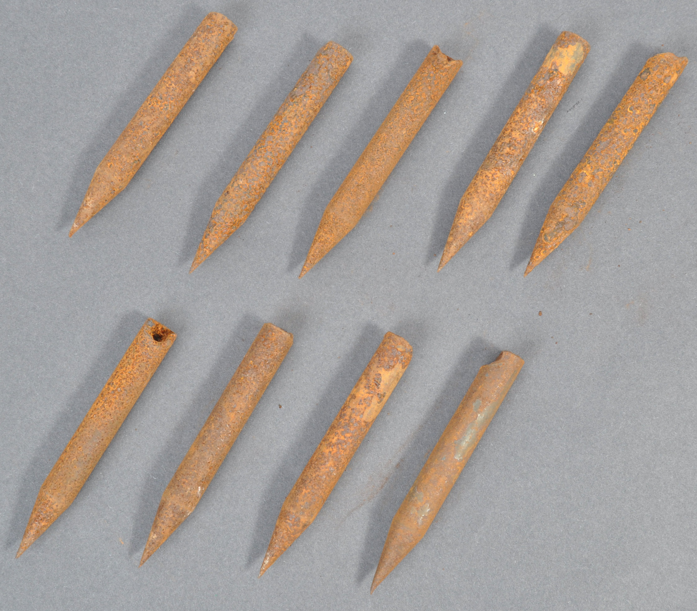 A collection of 9x original WWI First World War anti-Zeppelin ...