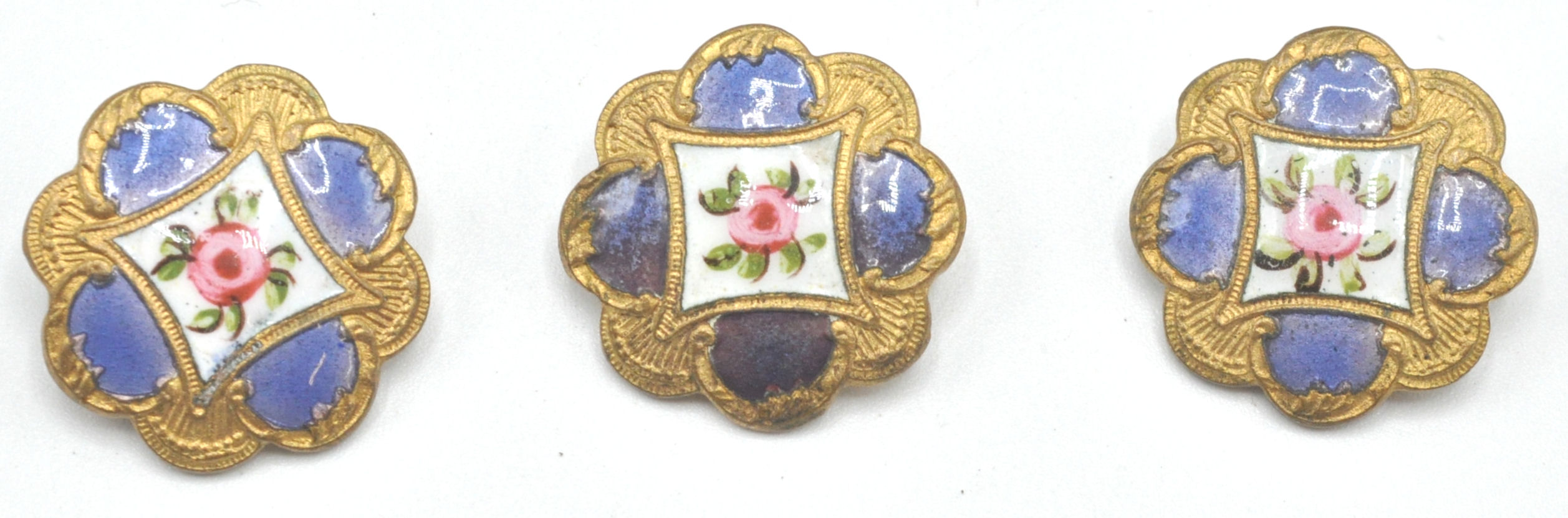 A collection of 19th century buttons to include a 19th century facet ...