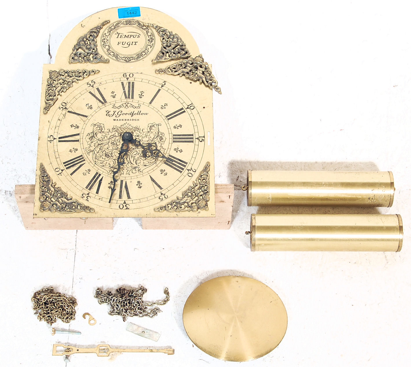 A 20th Century Tempus Fugit E. J. Goodfellow Wadebridge longcase ...