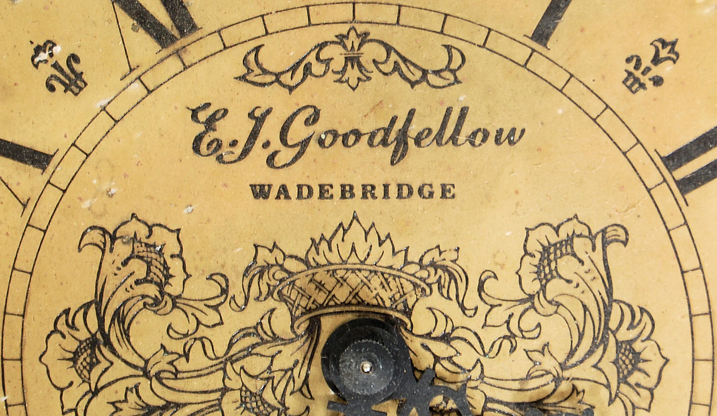 A 20th Century Tempus Fugit E. J. Goodfellow Wadebridge longcase ...