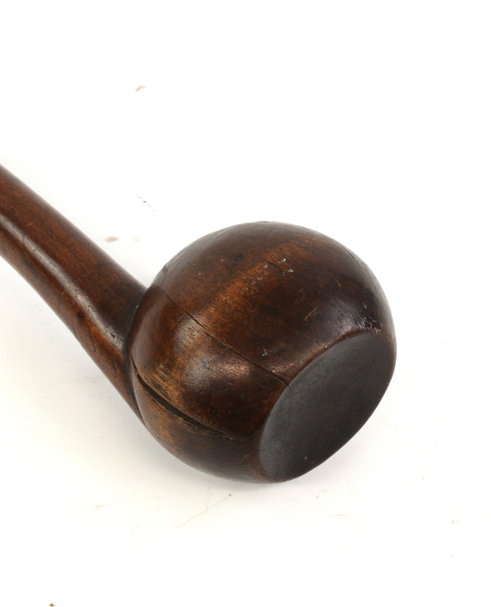 A Zulu, or other Southern/Eastern African wood knobkerrie, 74 cm ...